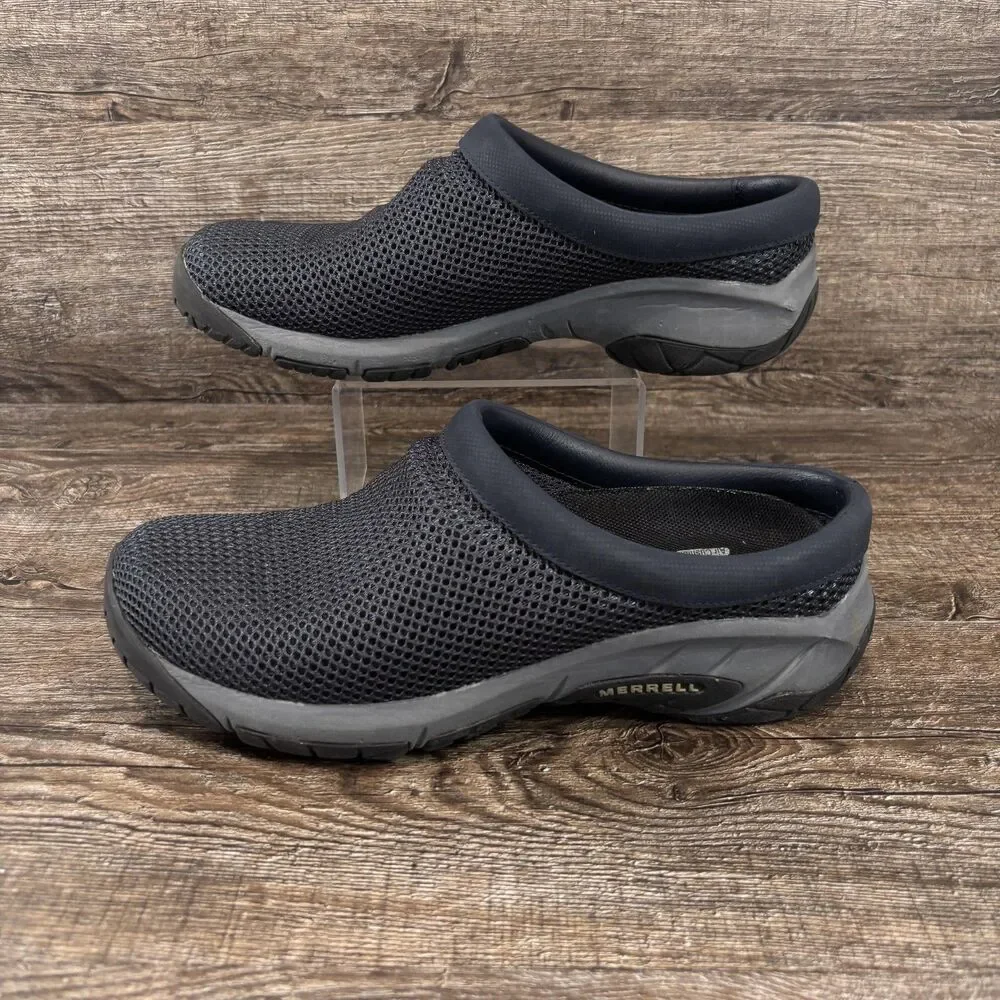 Merrell | Shoes | Merrell Encore Breeze 3 Clogs Womens 7 Navy Blue Slip ...